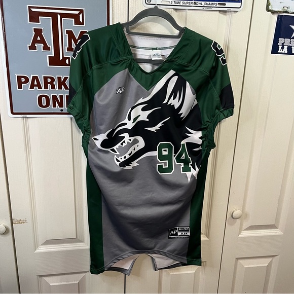 All Pro | Shirts | Shelby Youth Sports Football Wolves Jersey | Poshmark